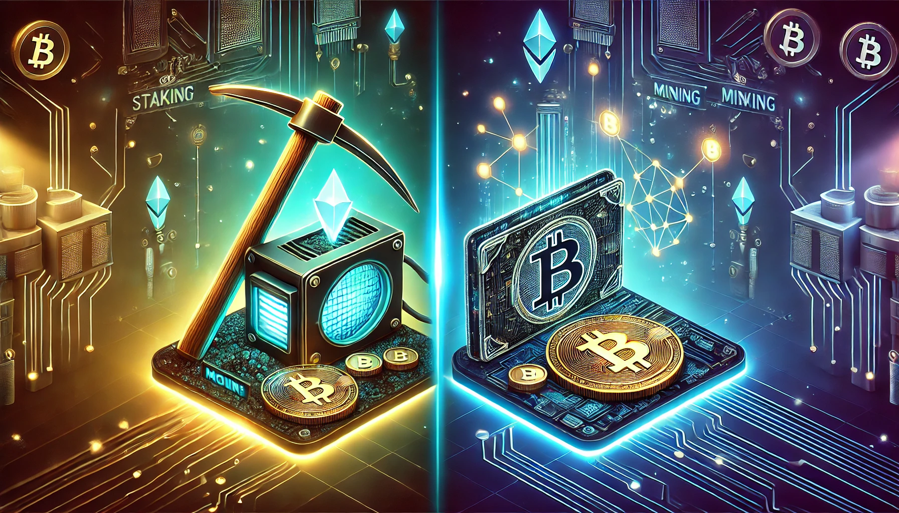 ⛏️💰 Staking vs. Mining – Which Makes More Money in 2025? 🚀